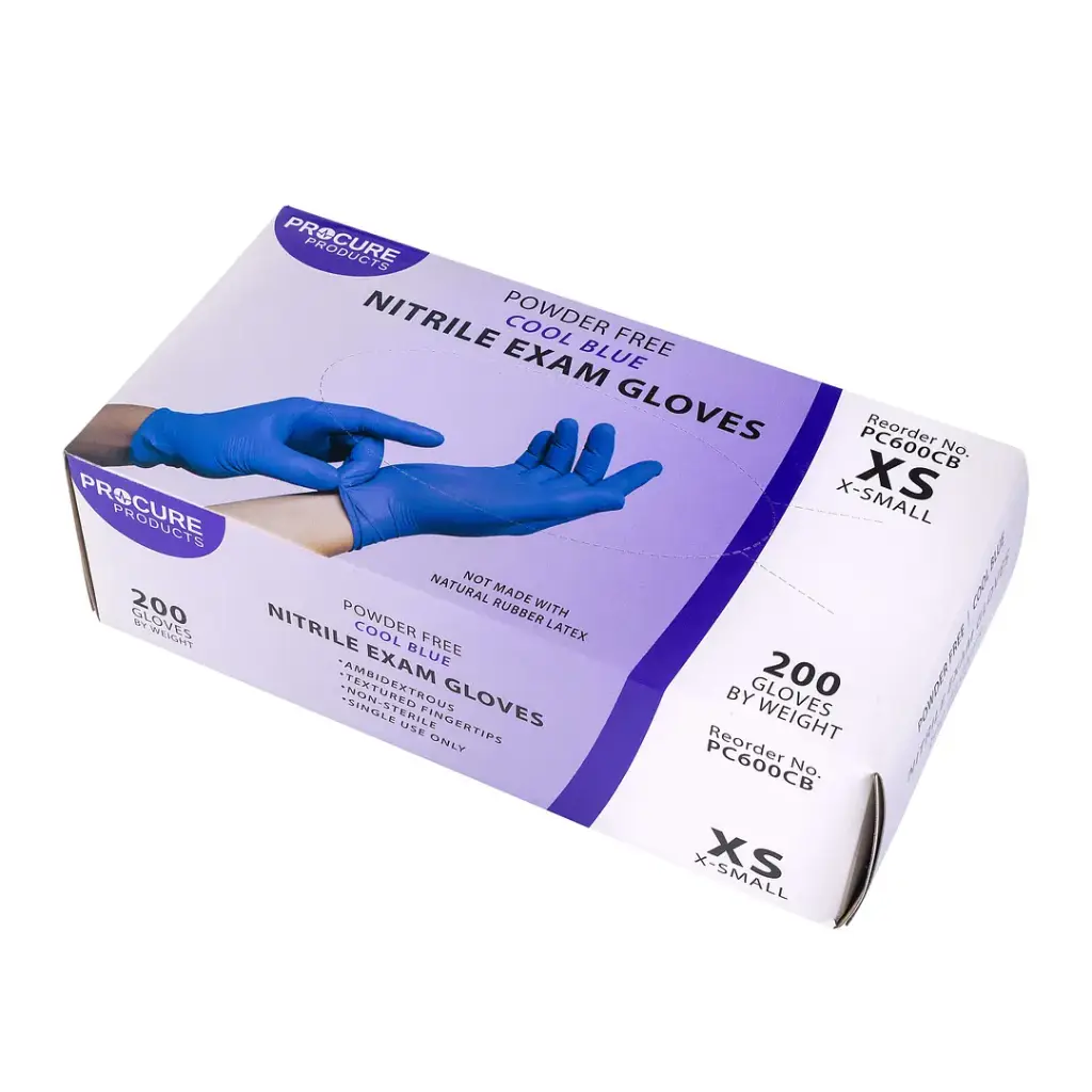 ProCure Nitrile Exam Gloves, XL | KeyMED